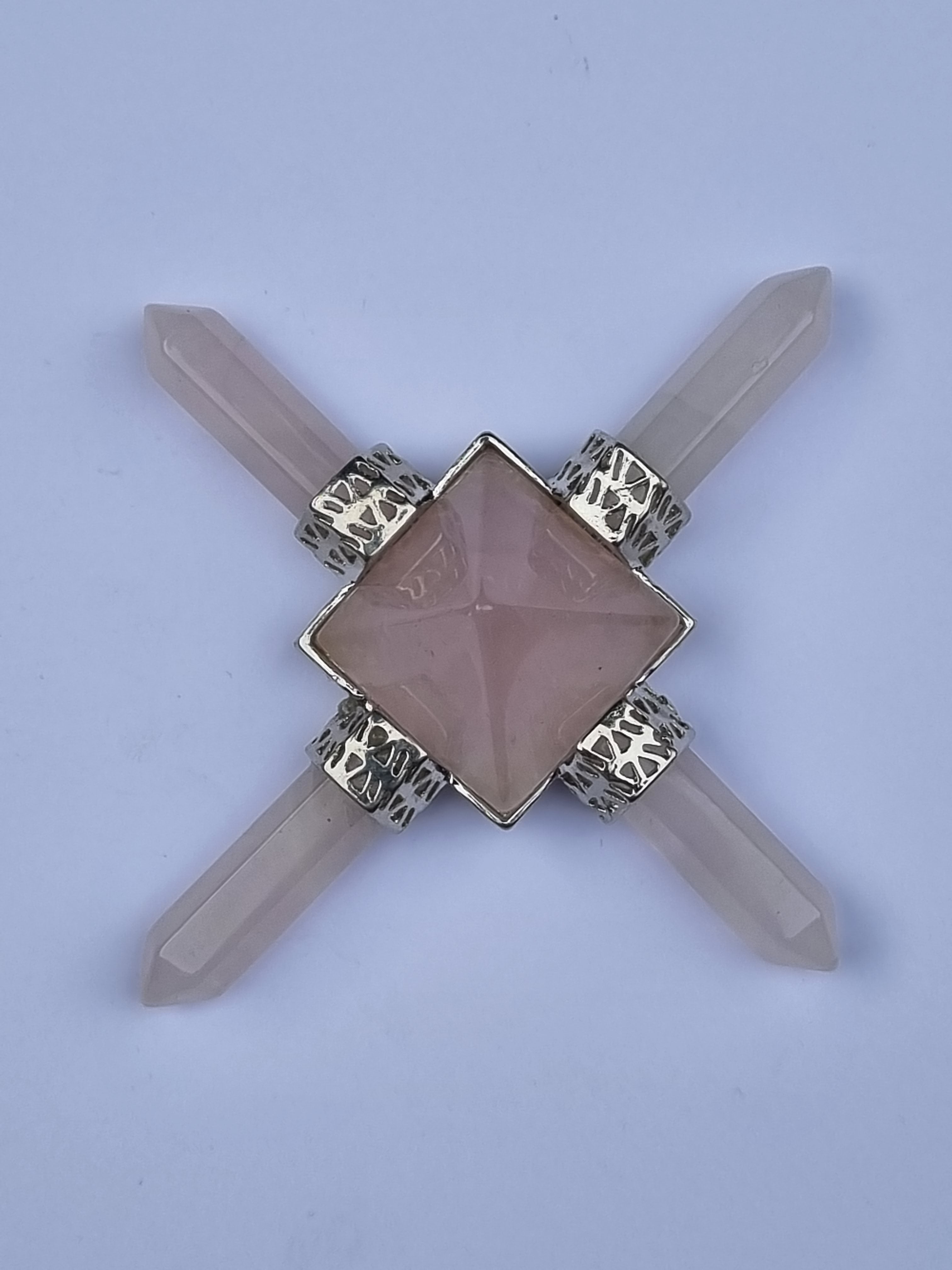 Acumulador y generador energético Cuarzo Rosa – Khaseli